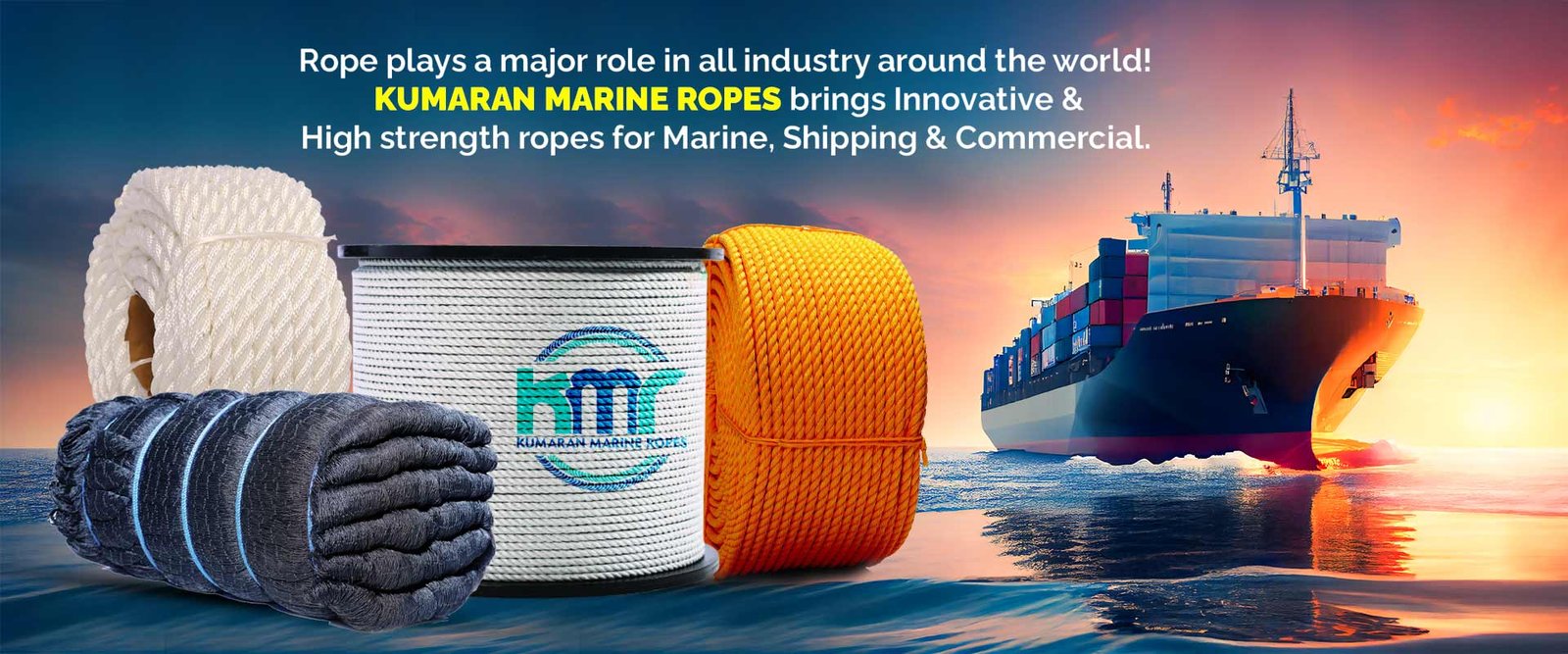 Best marine suppliers in India - kumaranmarineropes.com
